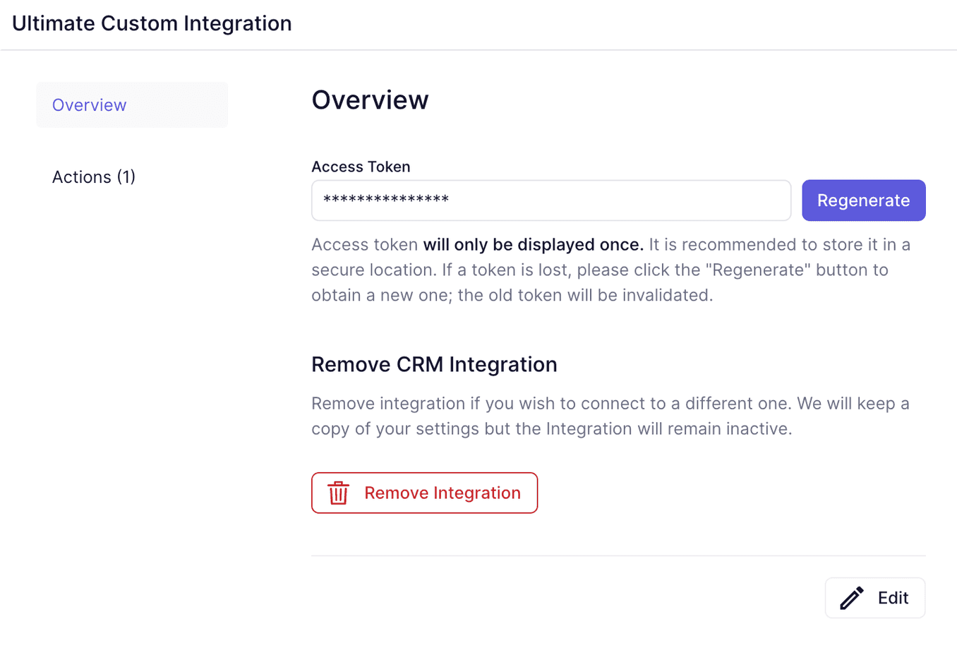 Ultimate | Assign custom CRM to a bot